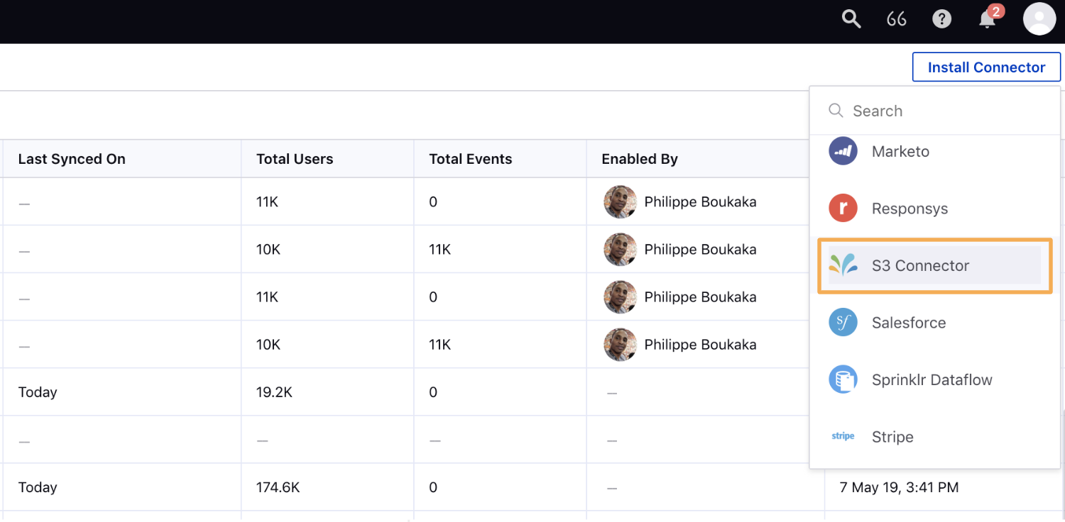 ‎Data Onboarding Using S3 Connector | Sprinklr Help Center