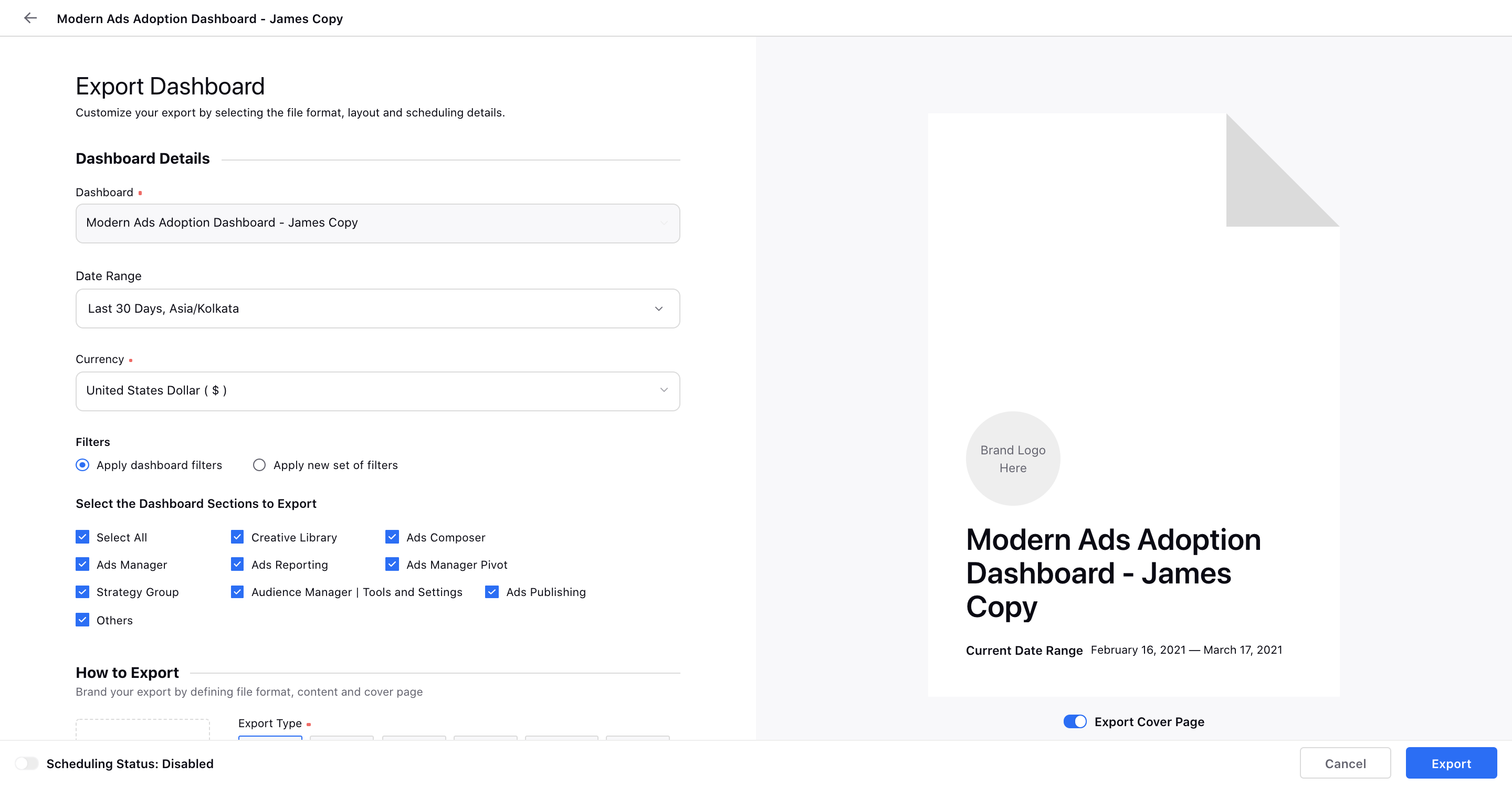  Export Options In Social Reporting Sprinklr Help Center